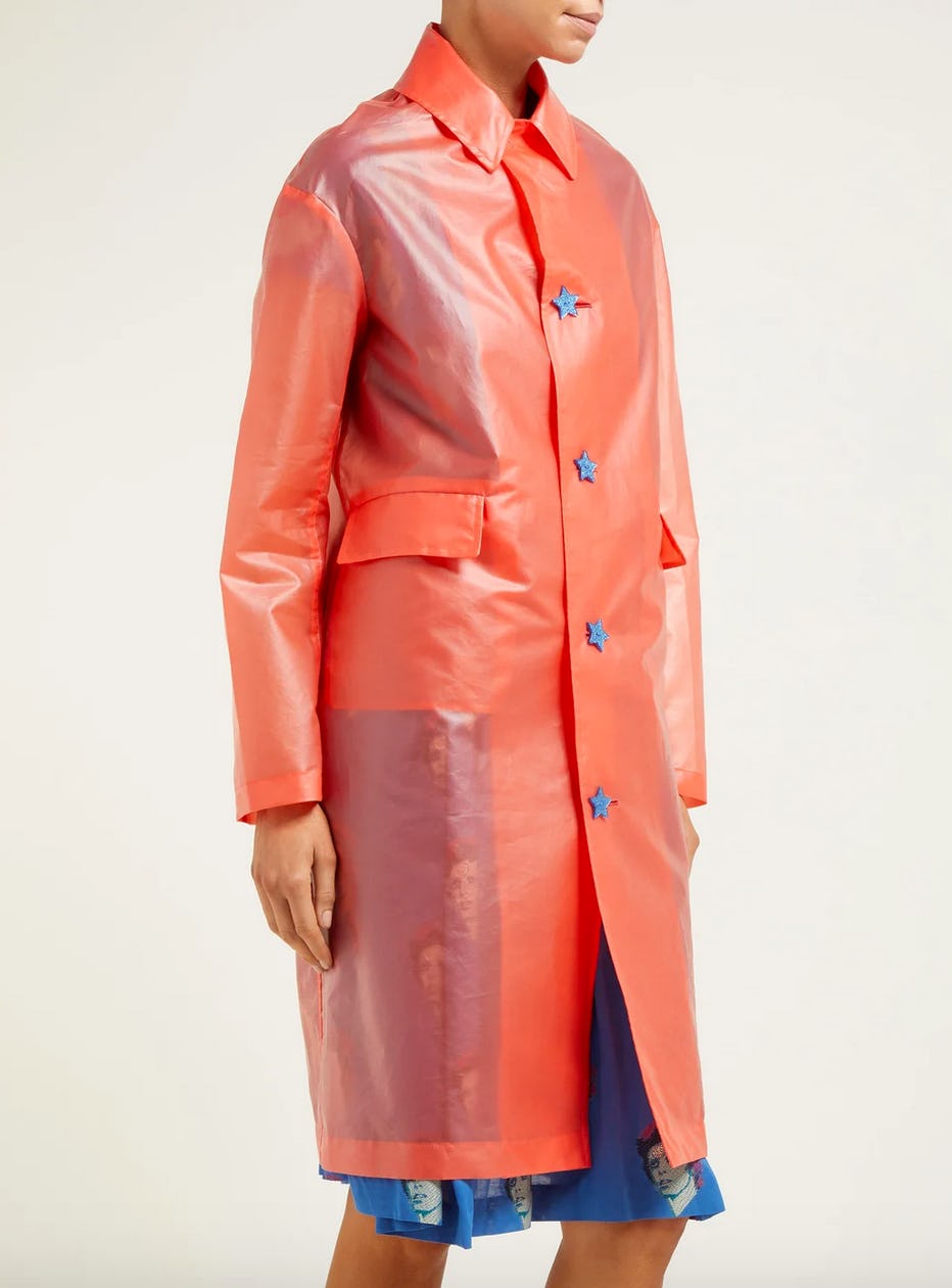 The Clear Jacket Trend Is The Best Way To Show Off A Really Good Outfit