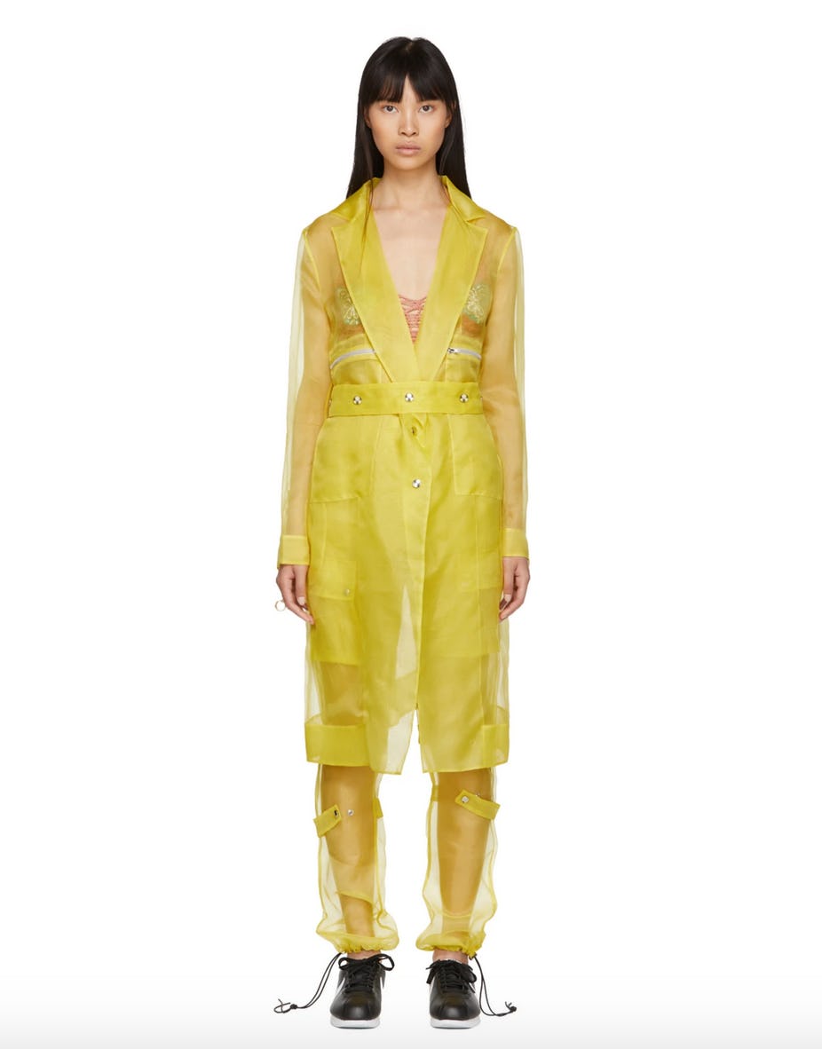 The Clear Jacket Trend Is The Best Way To Show Off A Really Good Outfit