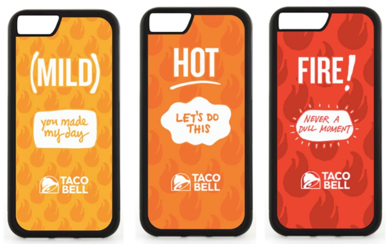 Taco Bell Has Phone Cases That Look Like Sauce Packets In Mild, Hot ...