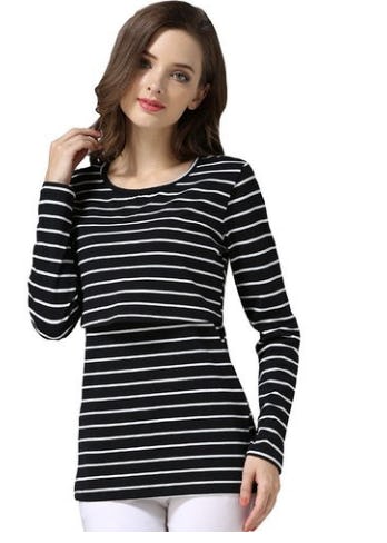 16 Nursing Tops That Make Breastfeeding Easier & Are Actually Stylish