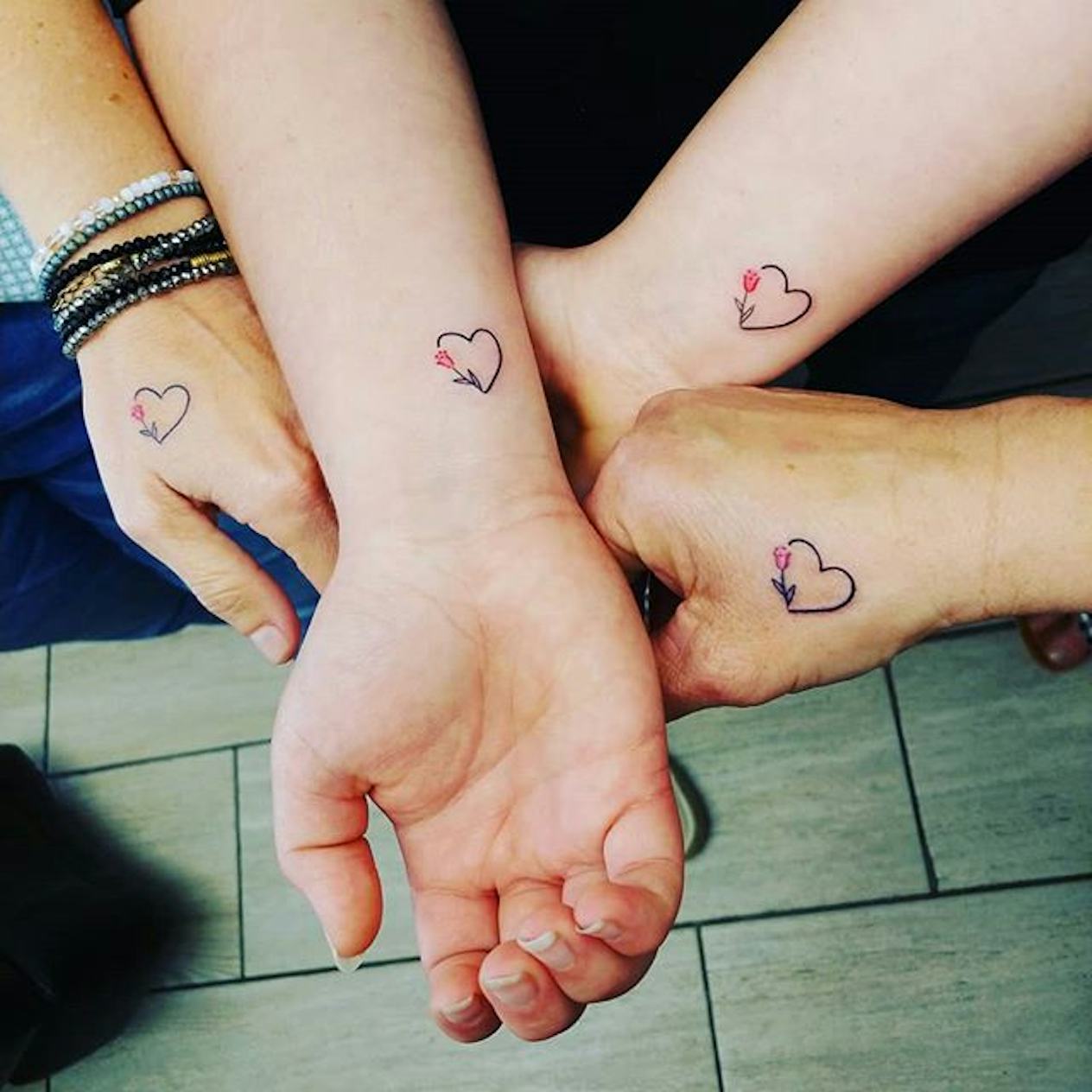 16 Fine Line Tattoos For Families That Will Perfectly Represent Your ...