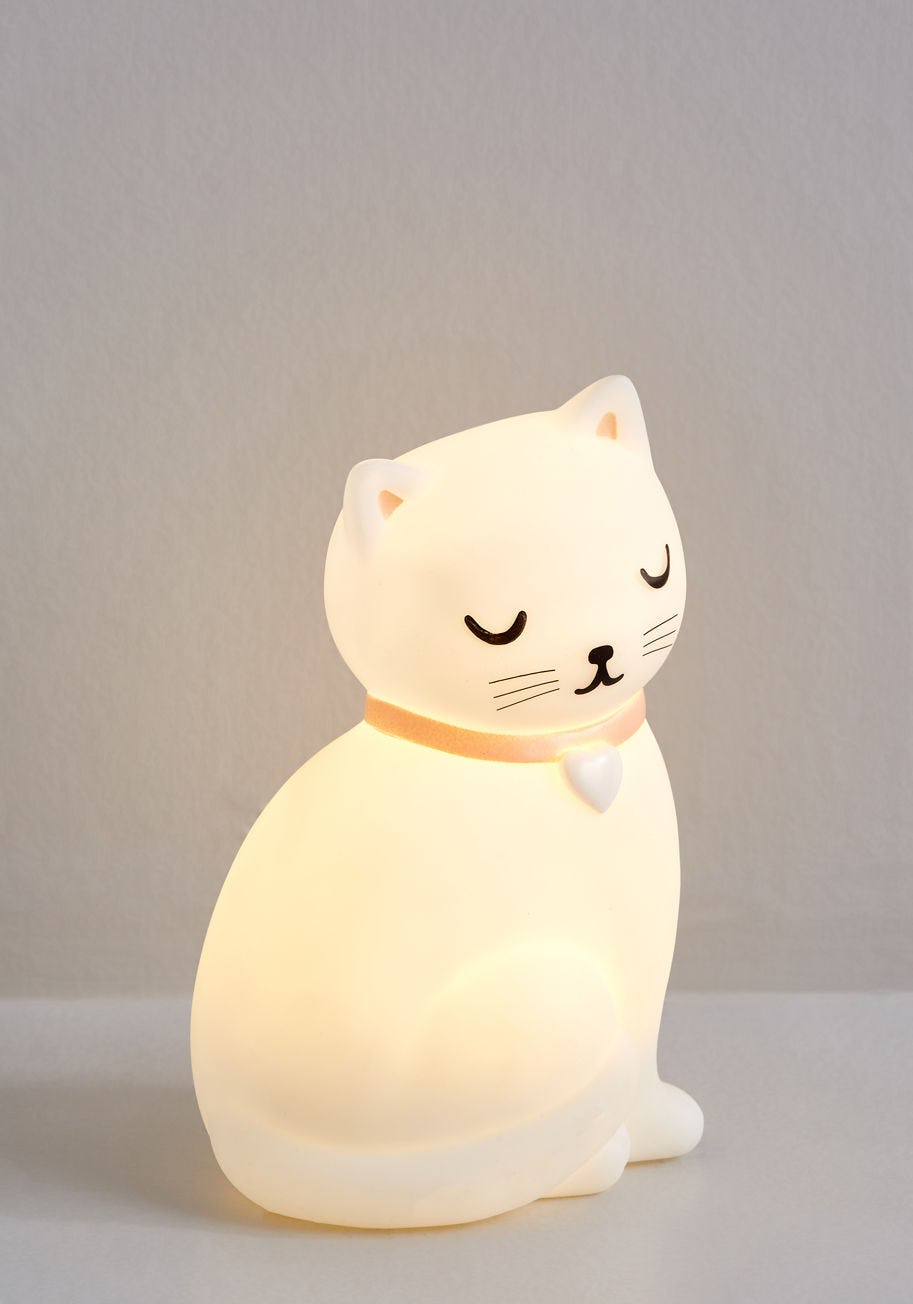 This Cat Glow Nightlight Is Purrfect For Your Kids' Room (& Your Whole ...