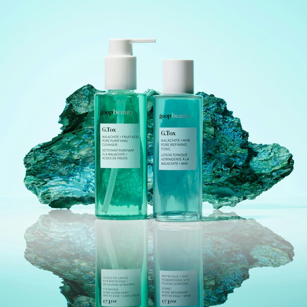 goop’s G.Tox Malachite + AHA Pore Refining Tonic Both Softens & Clears ...