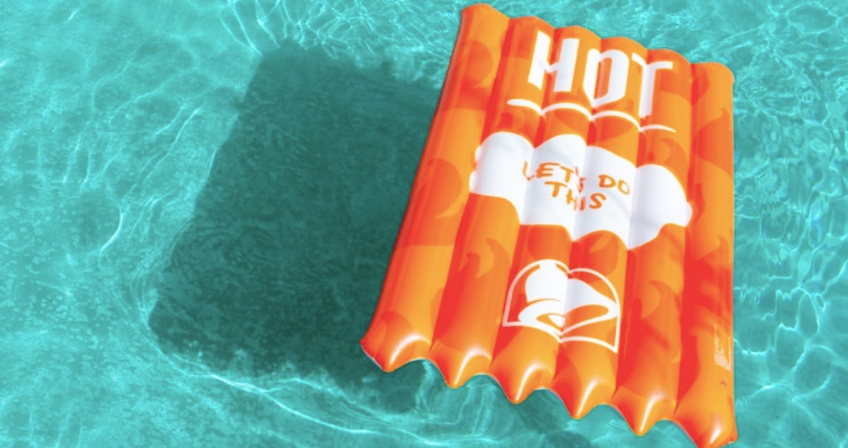 Taco Bell Sauce Packet Pool Floats Are Here Just In Time For Summer
