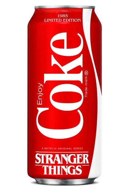 New Coke & 'Stranger Things' Teamed Up For A Limited Time Release Of ...