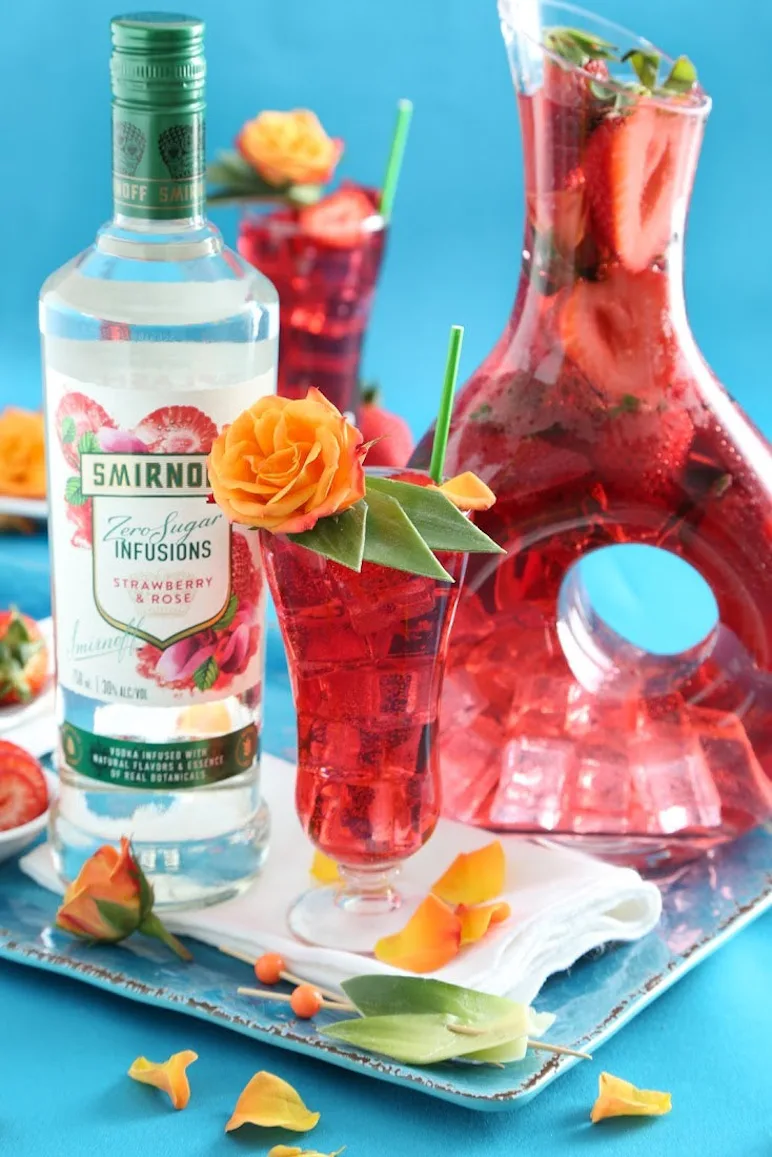 Smirnoff's New Vodka Infusions Include A Strawberry & Rose Mix That ...