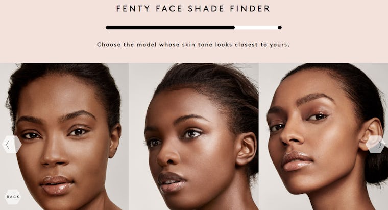 Fenty Beauty’s Shade Finder Offers Shade Suggestions For Every Single ...