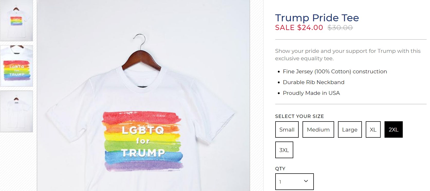 The Trump Campaign’s Pride T-Shirt Is An Embarrassment & Here’s Why