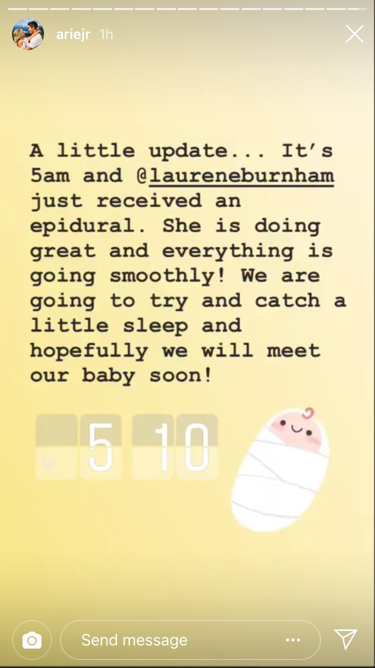 Arie & Lauren Welcomed Their First Child & Here's Everything 'Bachelor ...