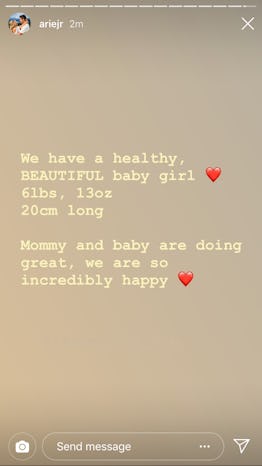 Arie & Lauren Welcomed Their First Child & Here's Everything 'Bachelor ...