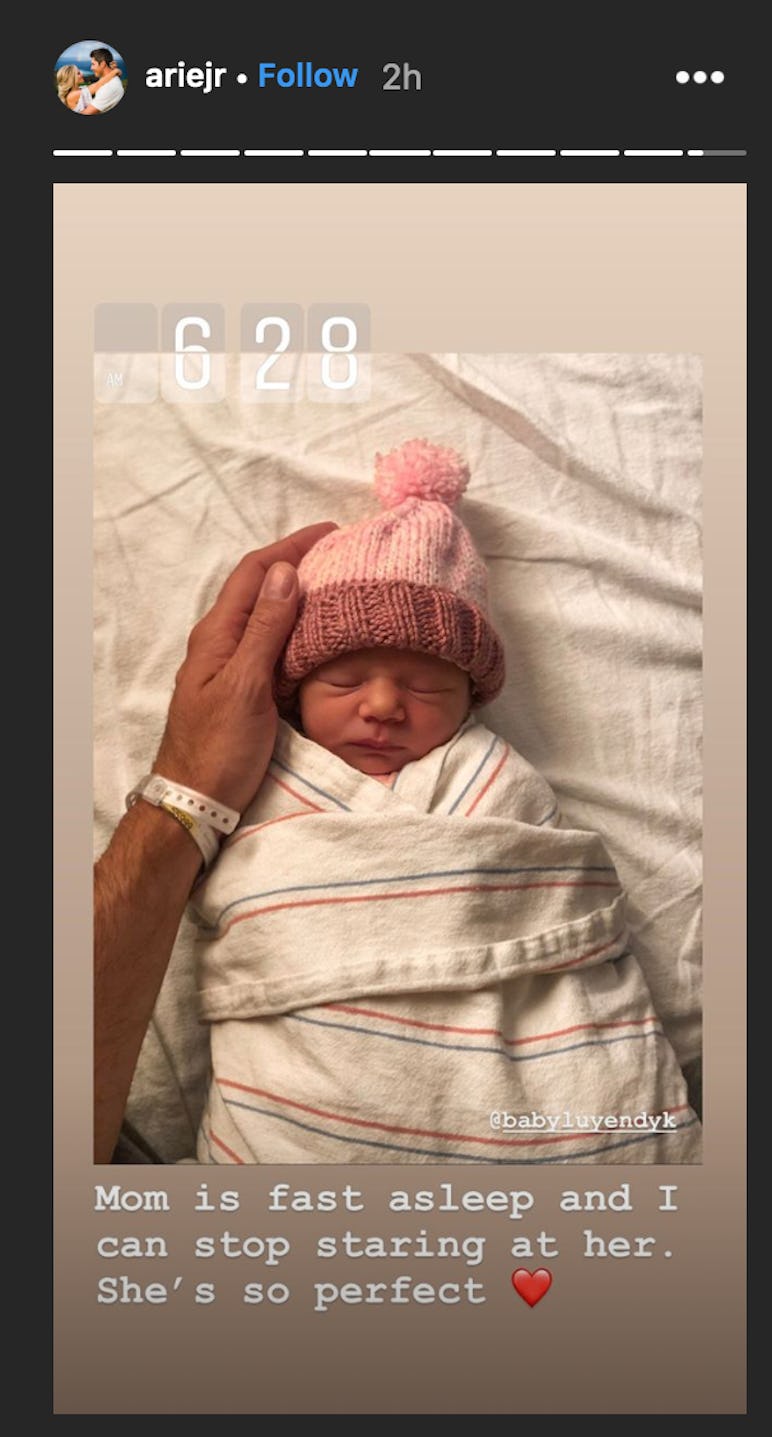 Photos Of Arie & Lauren’s New Baby Are Finally Here, So Get Excited ...