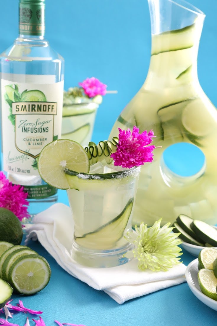 These New Smirnoff Zero Sugar Infusions Flavored Vodkas Are A Lighter ...