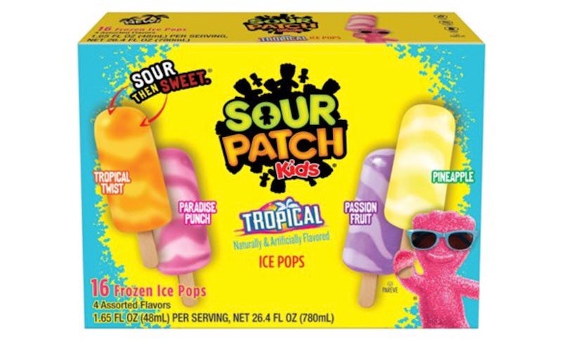 These New Sour Patch Kids Tropical Swirl Ice Pops Will Give Your Beach ...