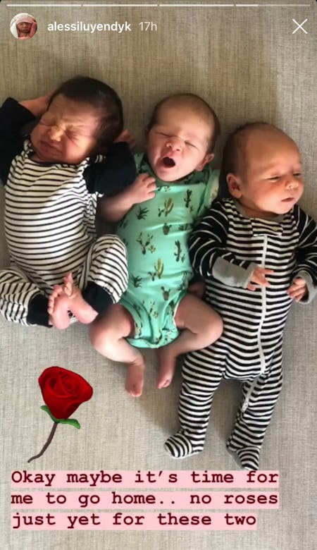 Arie & Lauren's New Baby Photos Show Alessi Already Fits In With ...