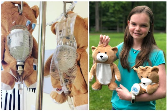 Little Girl's IV Teddy Bear Invention Could Make Hospital Visits So ...