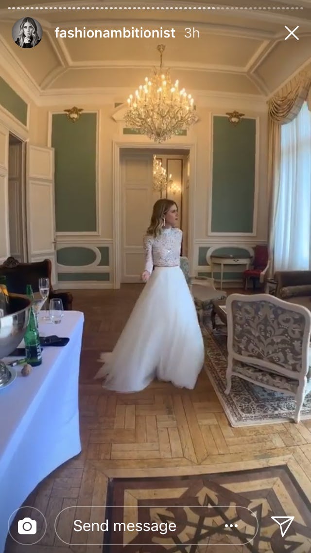 Marissa Fuchs' Wedding Dress At Her Paris Ceremony Is Absolutely Gorgeous
