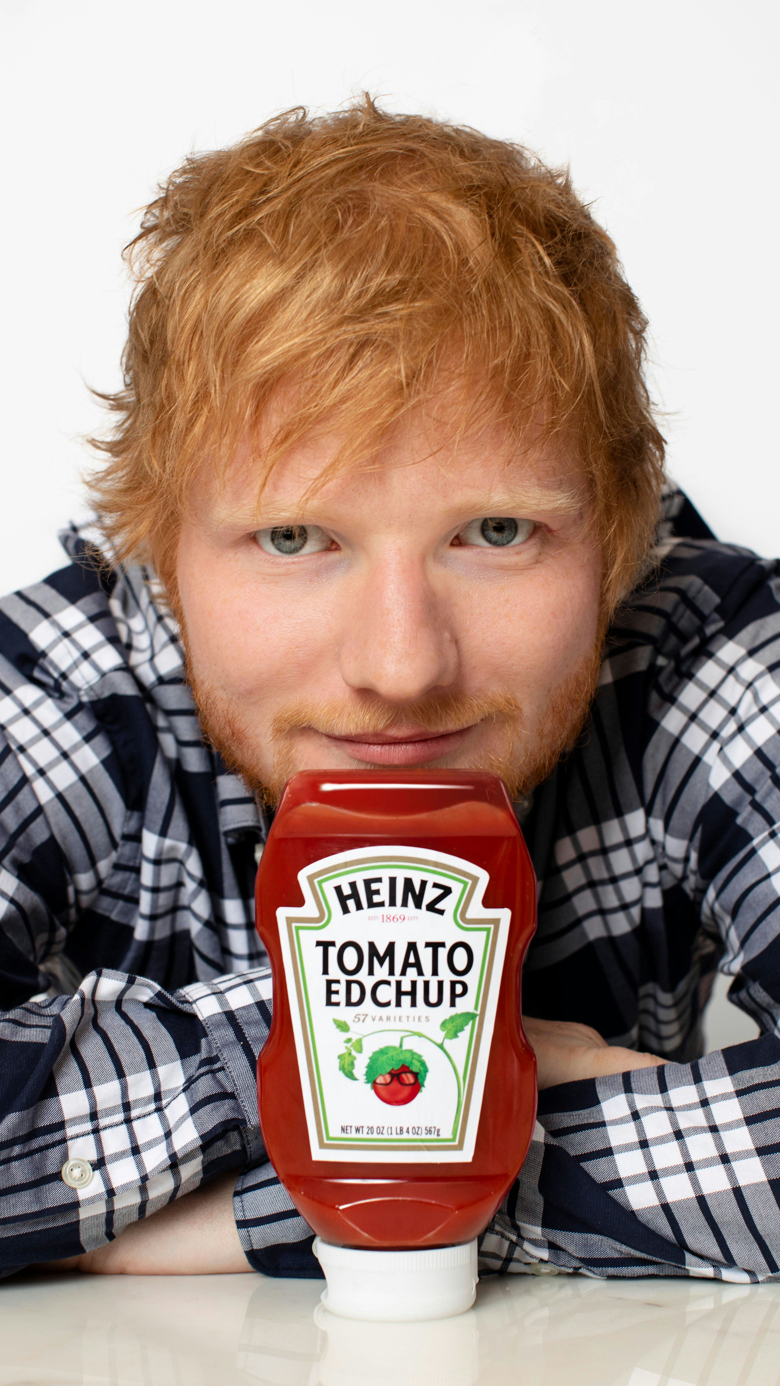 Heinz's Ed Sheeran-Inspired Tomato Edchup Features A Limited-Edition ...