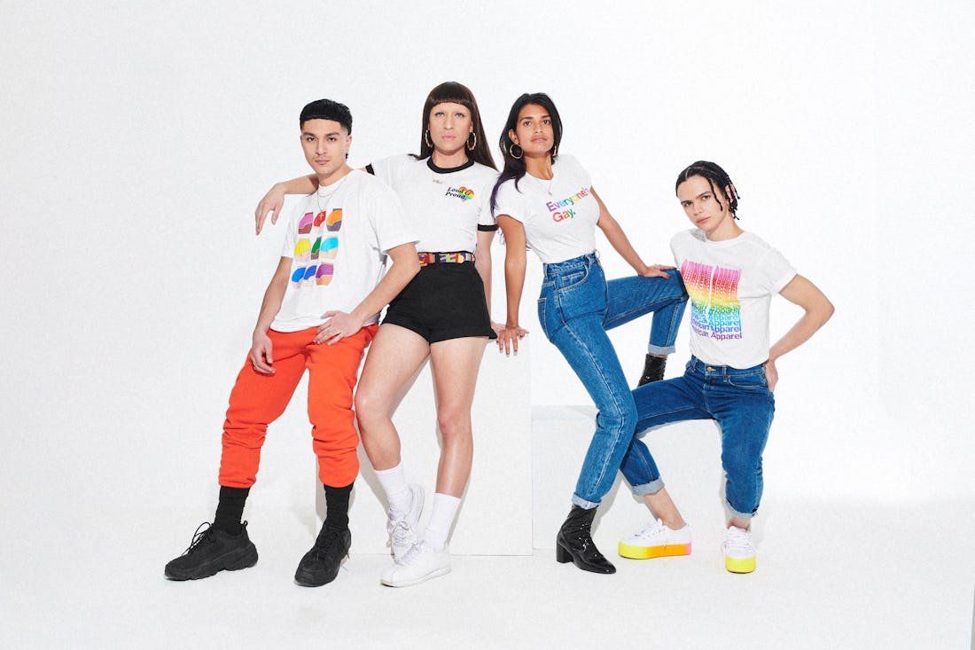 Buying American Apparel's 2019 Pride Collection Will Help Give Back To ...