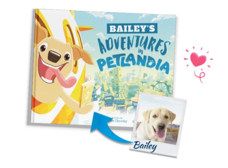 This Personalized Children's Book Makes Your Dog, Cat, Or Rabbit A Star