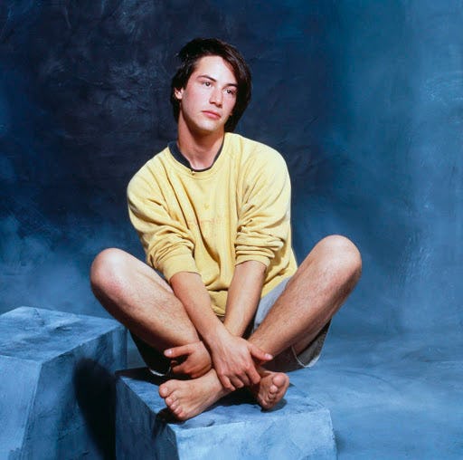 This Keanu Reeves Yearbook Photo Is Among So Many Classic Throwback ...