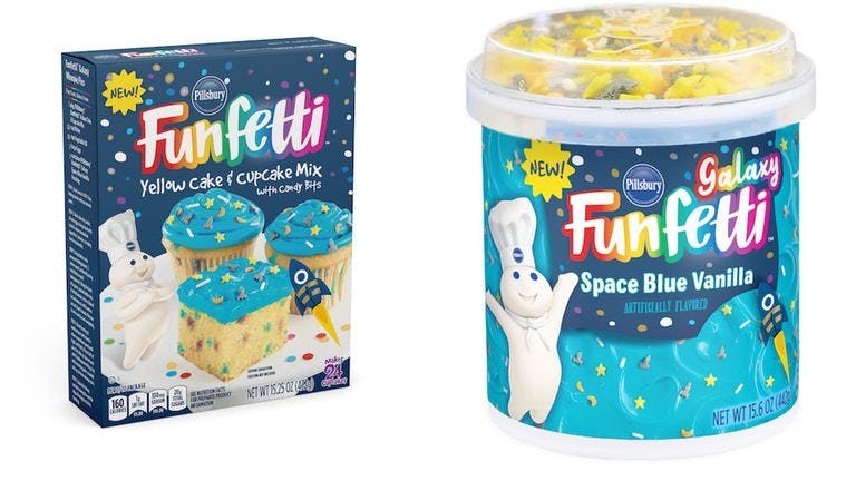 Unicorn Funfetti Mix From Pillsbury Is A Magical Millennial Pink Mood
