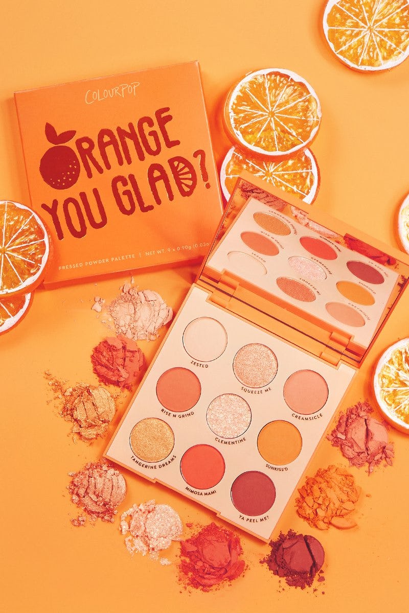 ColourPop's New Orange Collection Will Breathe Some Fresh-Squeezed Life ...