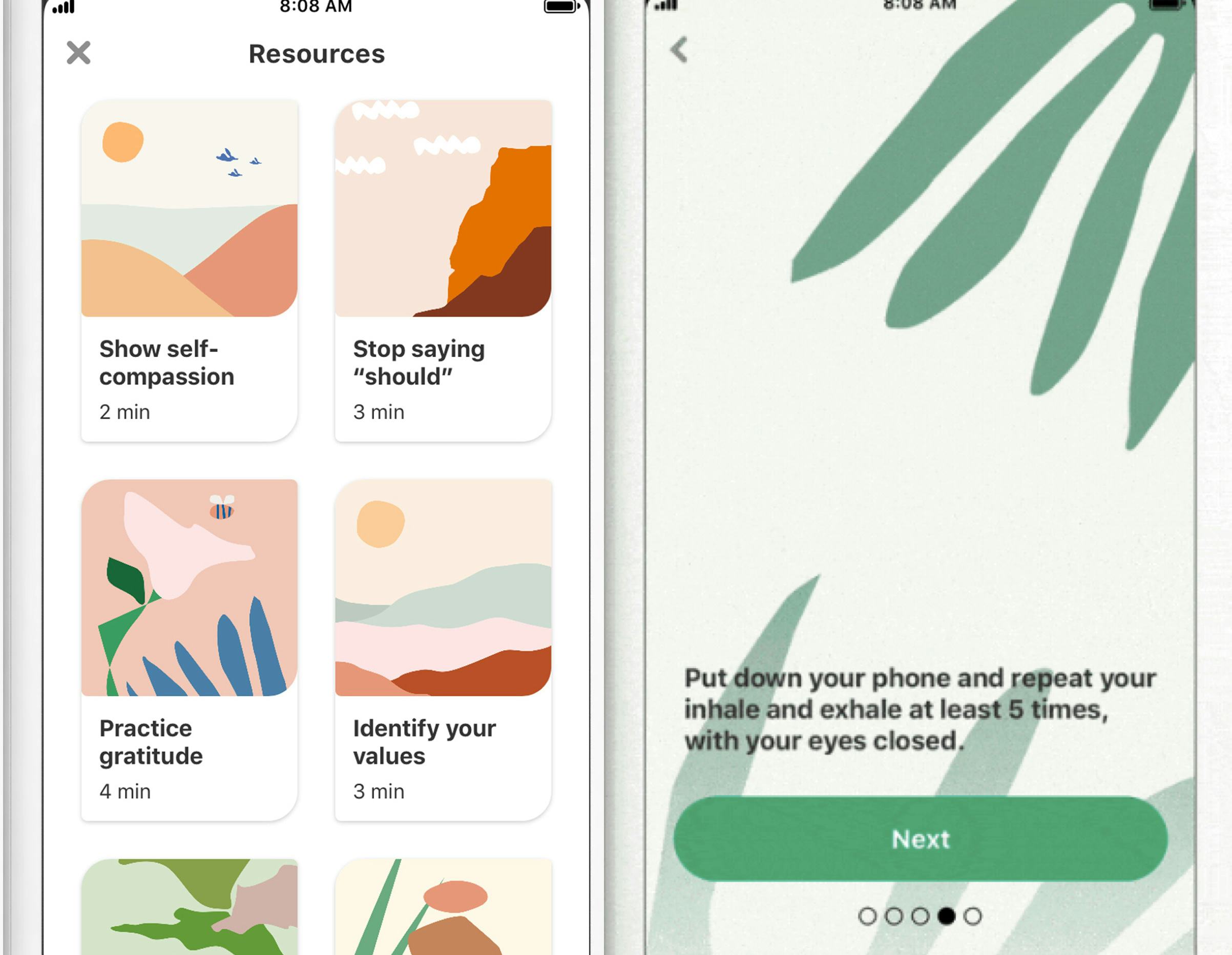How To Use Pinterest’s New Self-Care Tools In The App