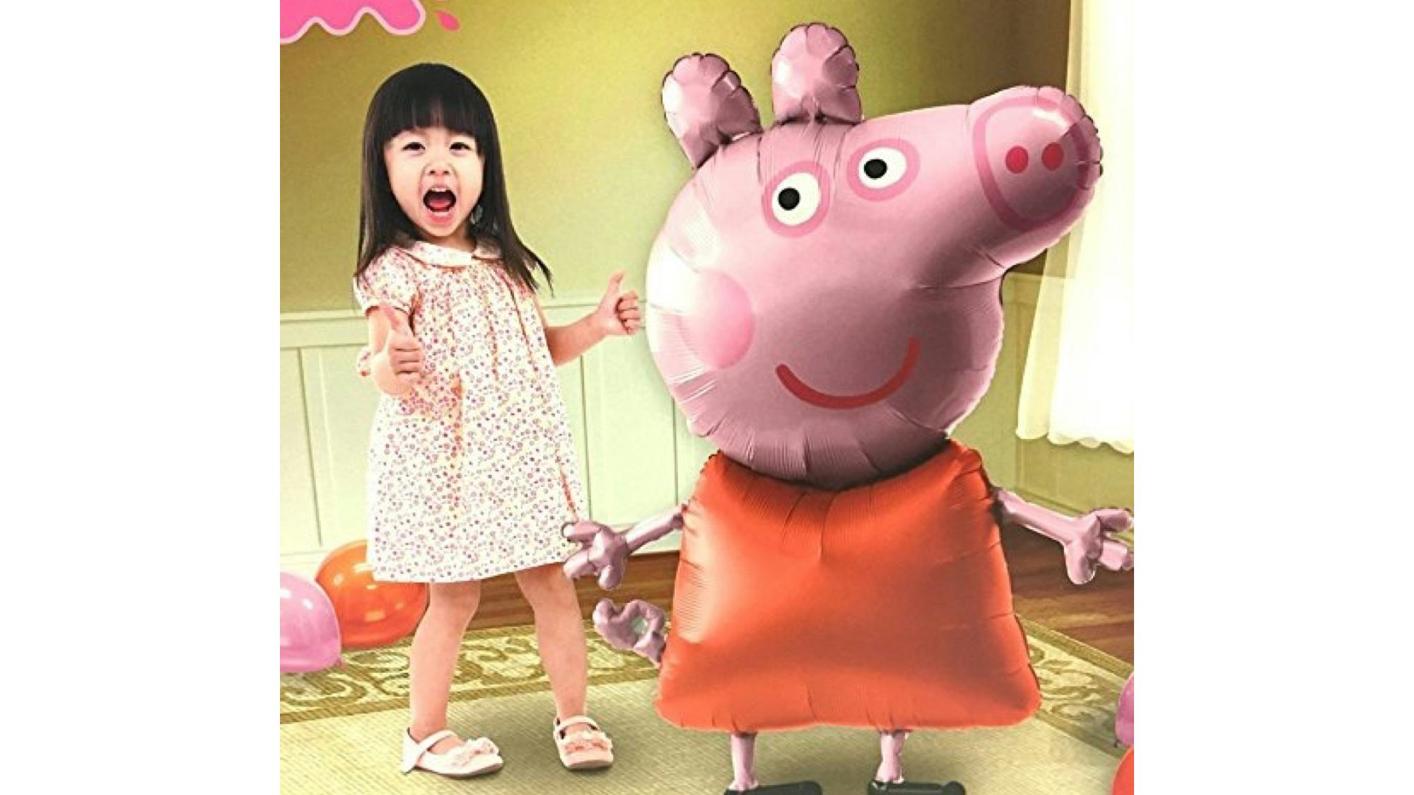 This Giant Peppa Pig Balloon Is Probably Bigger Than Your Kid, So Stock ...