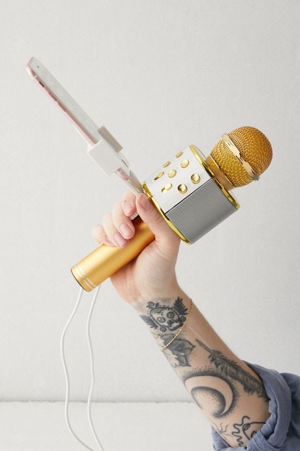 This Karaoke Microphone For Phones Lets You Bring The Party Wherever You Go