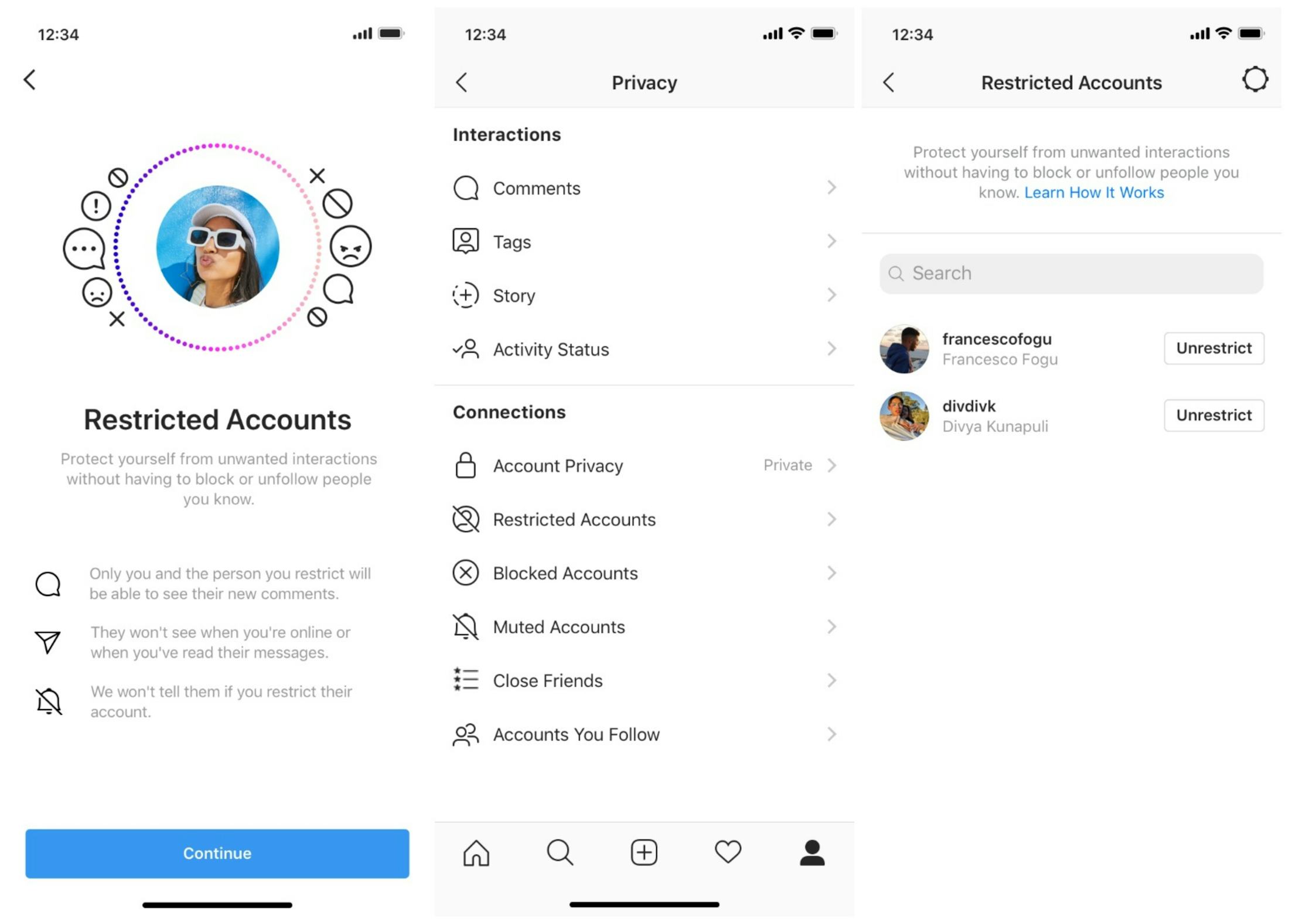 Instagram's New "Restrict" Feature Lets You Hide Comments From Users ...