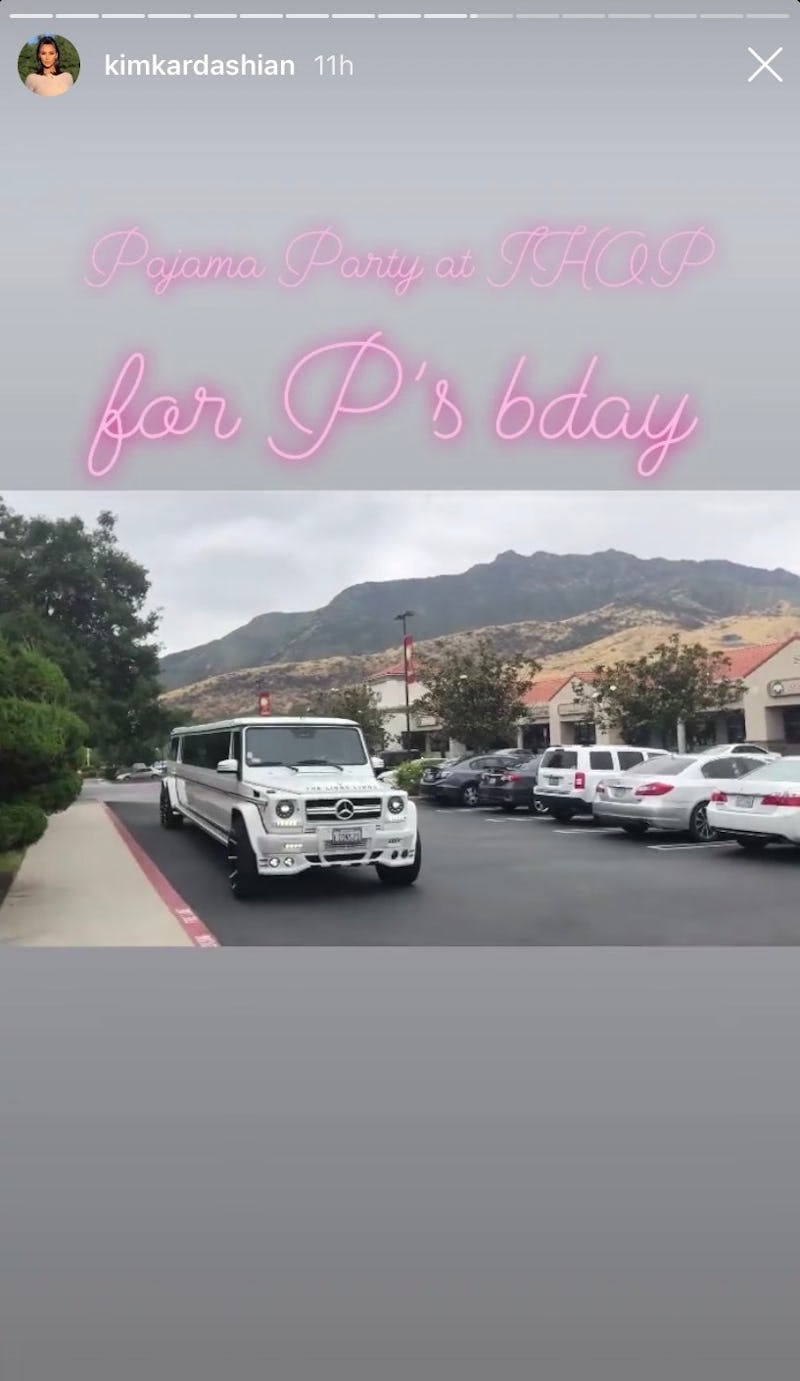 Penelope Disick's 7th Birthday Party Included A Trip To IHOP & A Pajama ...