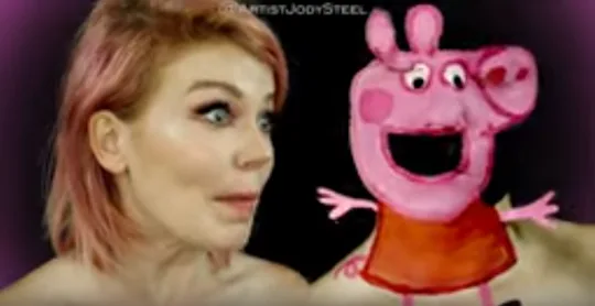 This Peppa Pig Makeup Tutorial Is Either Terrifying Or Genius — You Decide