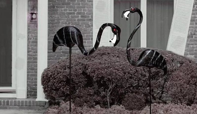 Zombie Flamingo Halloween Decorations Are Here To Make Your Lawn Extra ...