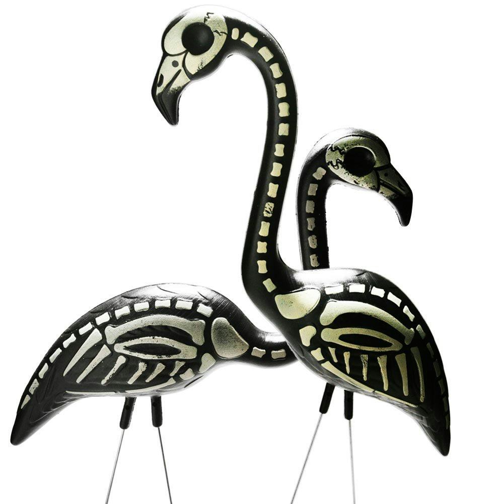 Zombie Flamingo Halloween Decorations Are Here To Make Your Lawn Extra ...