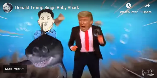 Trump Singing "Baby Shark" In This Video Is The Most Bizarre Take On ...
