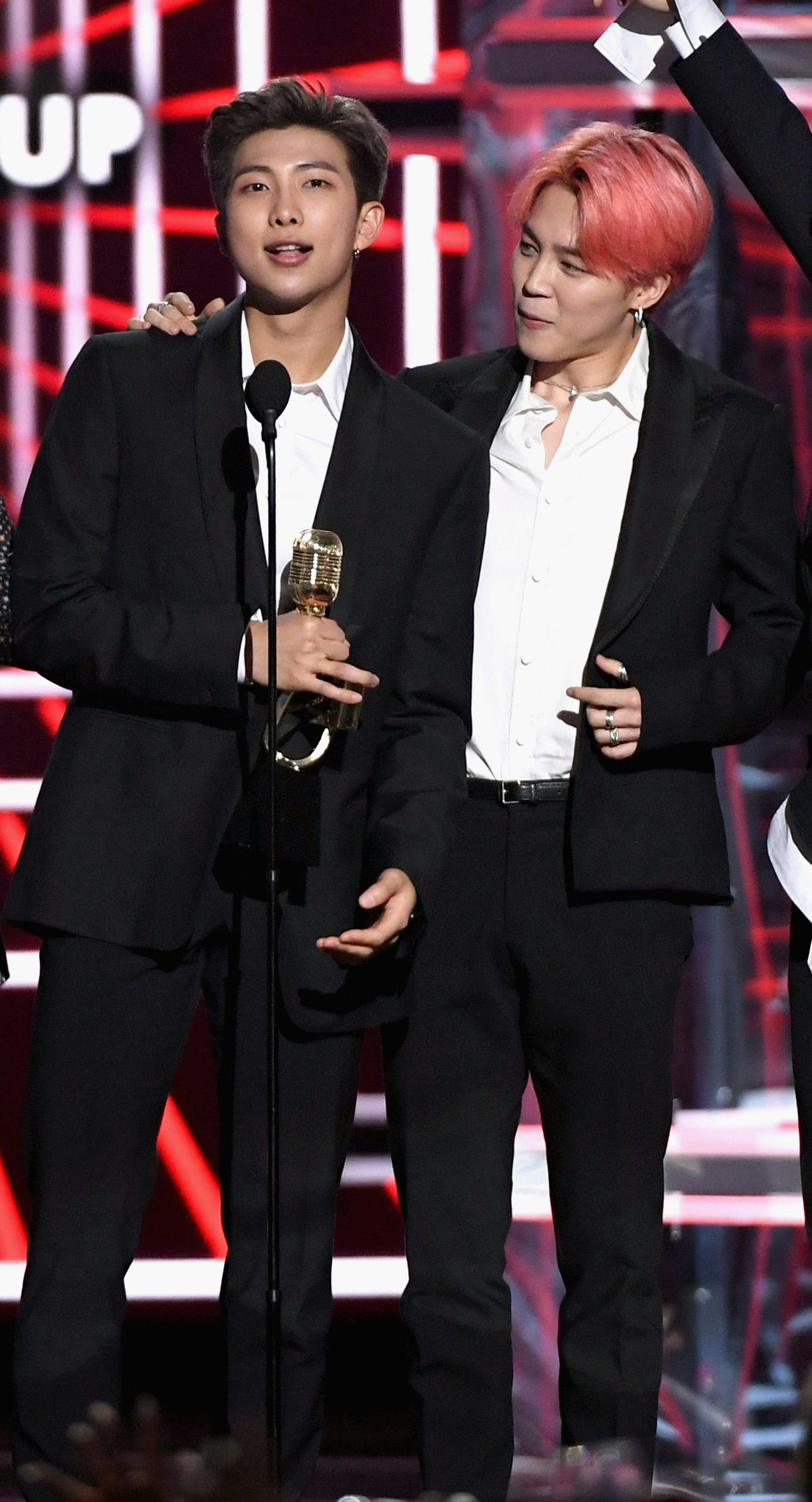 BTS' Jimin & RM's Body Language Reveals Why They Complement Each Other ...