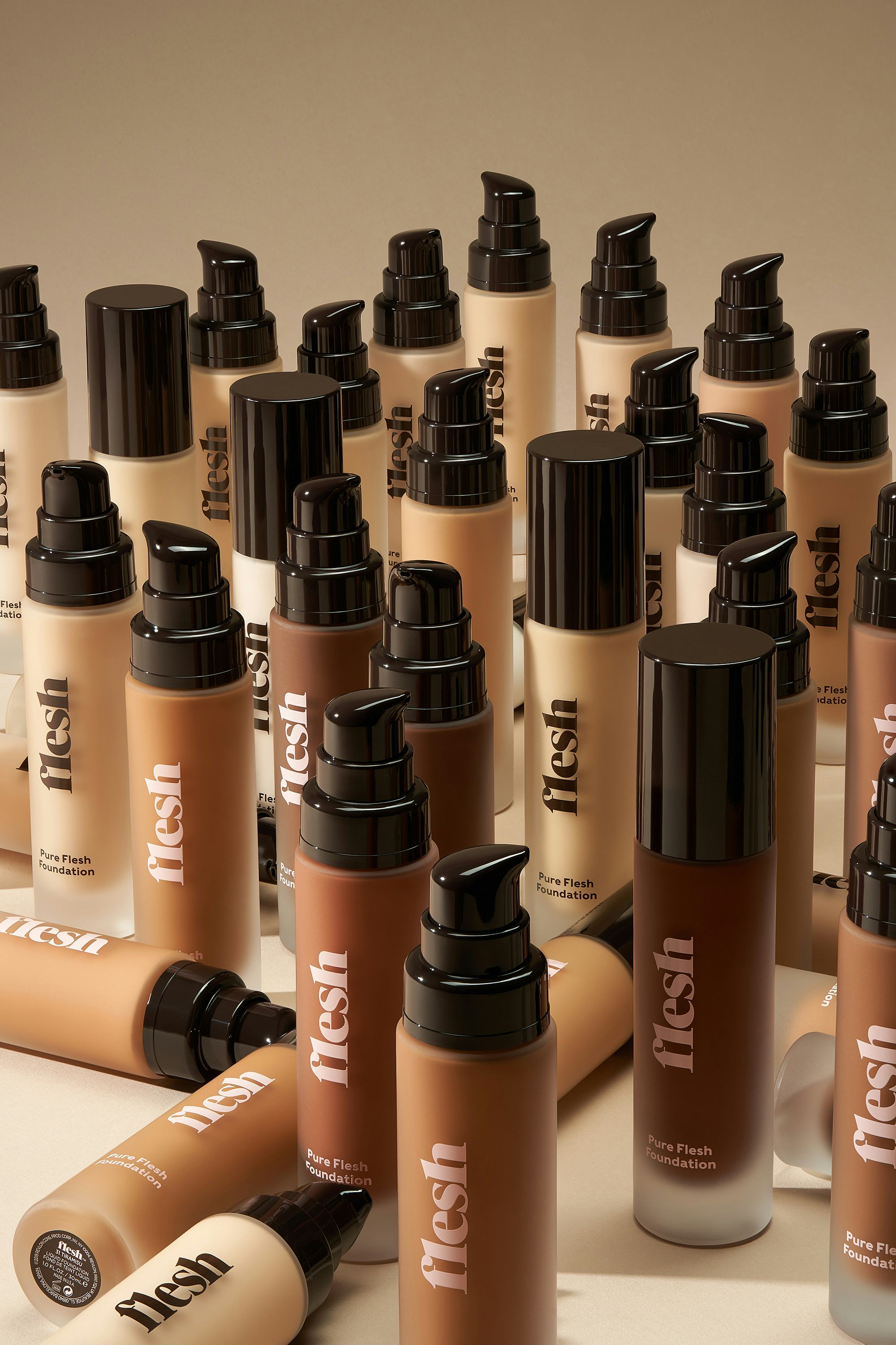 Flesh's New Pure Flesh Liquid Foundation Comes In 40 Shades & Actually ...