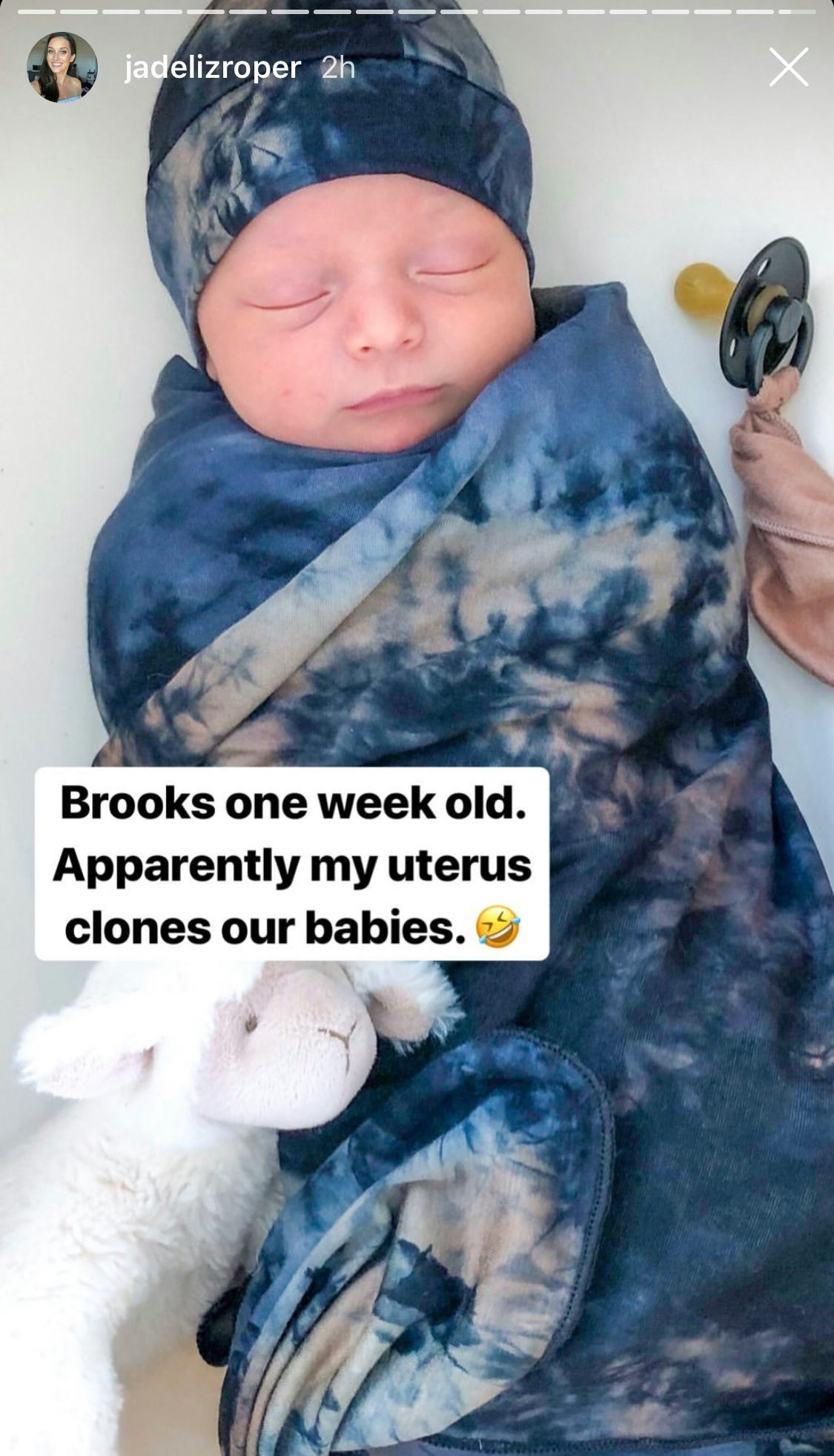 Jade's New Photo Of Baby Brooks Shows A Strong Resemblance To The ...