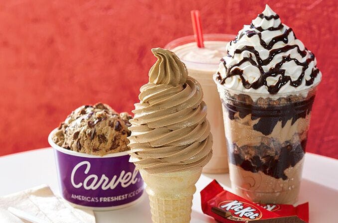 Carvel's Kit Kat-Flavored Ice Cream Inspired A Whole Kit Kat Menu