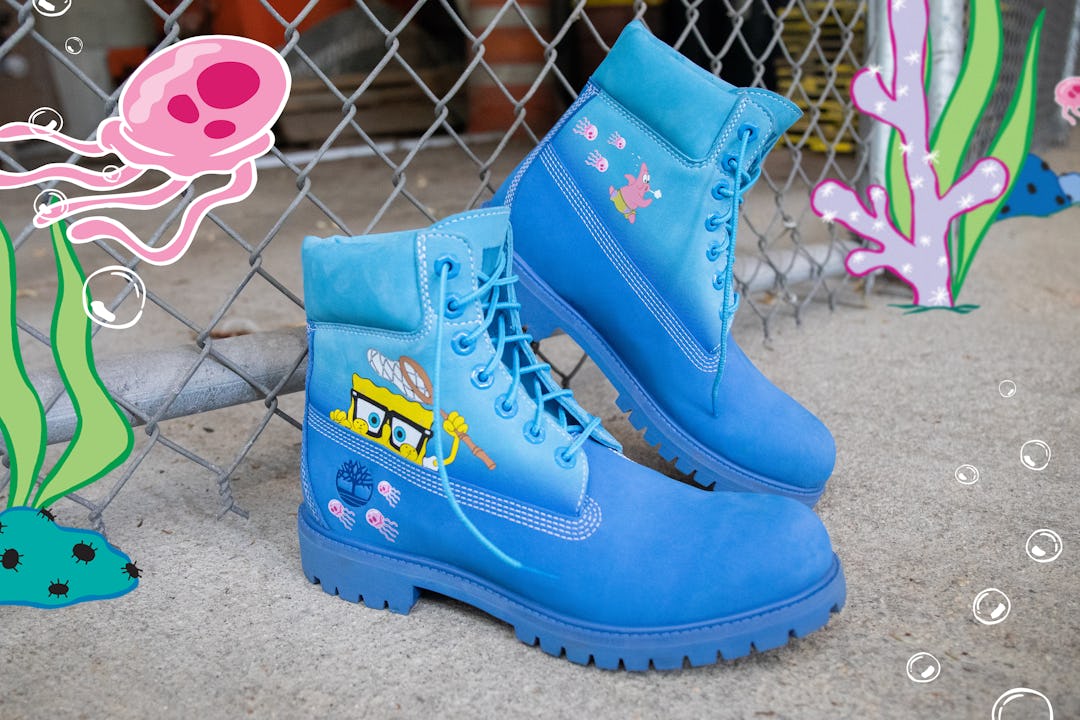 SpongeBob Squarepants Timberland Collection Is Here In Honor Of The ...