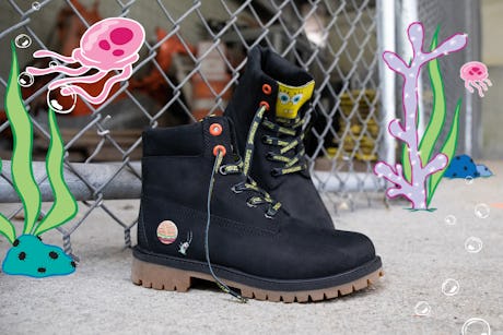 SpongeBob Squarepants Timberland Collection Is Here In Honor Of The ...