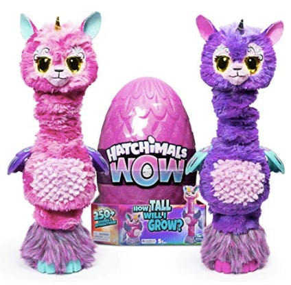 The New Re-Hatchable Hatchimal Is A Lalacorn, & Stands Nearly 3-Feet Tall