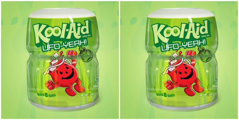 Kool-Aid's “UFO-Yeah Intergalactic Green” Flavor Was Inspired By Area 51