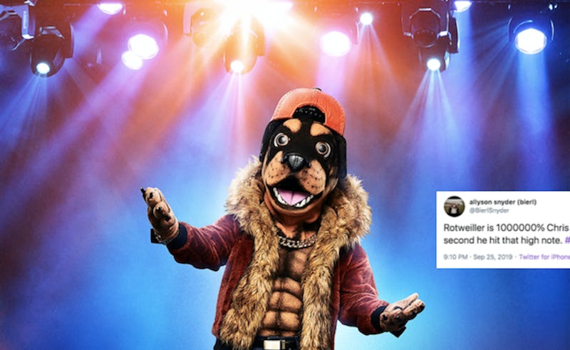 These 'Masked Singer' Rottweiler Theories Include An 'American Idol'