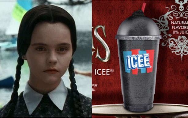 The New 'Addams Family' Inspired Icee Has A Deliciously Spooky Flavor