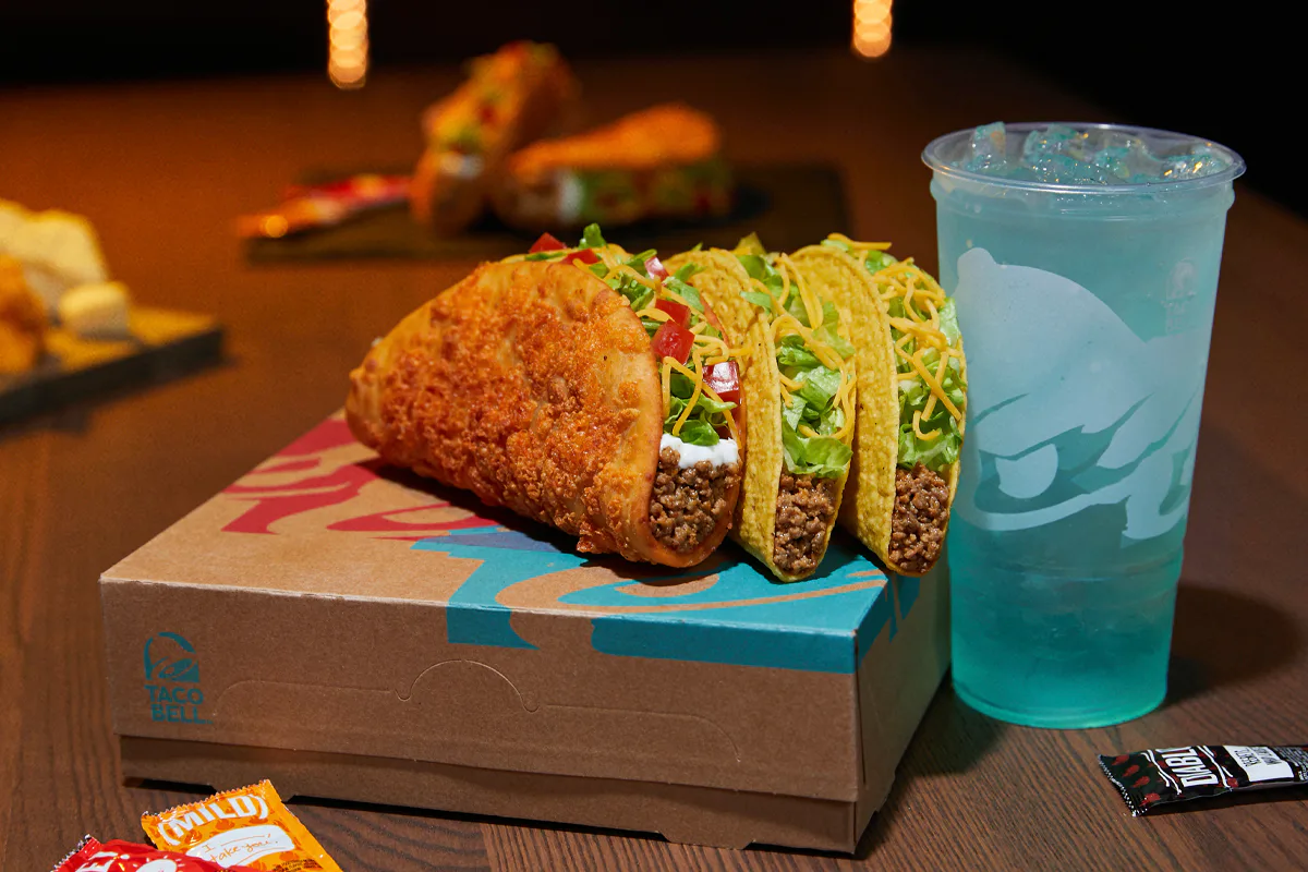 Taco Bell's Toasted Cheddar Chalupa Has Cheese Legit Baked Into The Shell