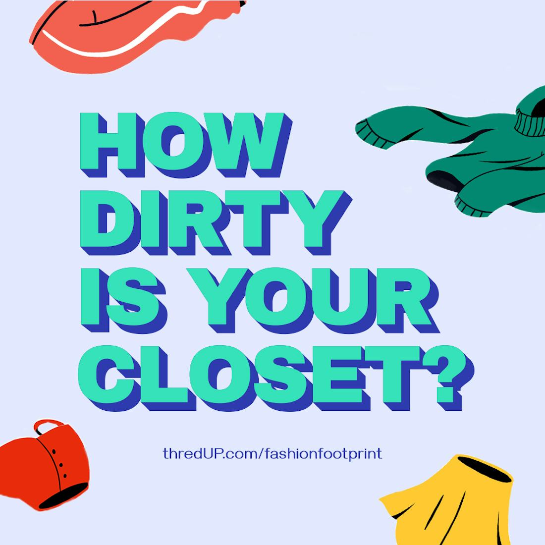 thredUP's Fashion Footprint Calculator Helps You Find Ways To Reduce ...