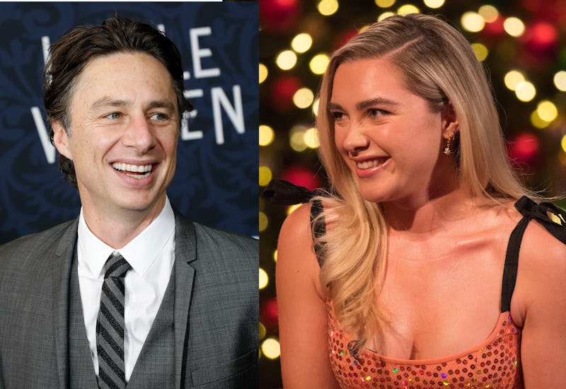 A Timeline of Florence Pugh & Zach Braff's 'Controversial' Coupling