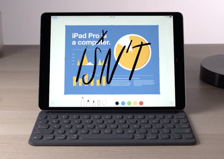 Unreleased iPad Pro commercial shows Apple wrestling with life's big ...