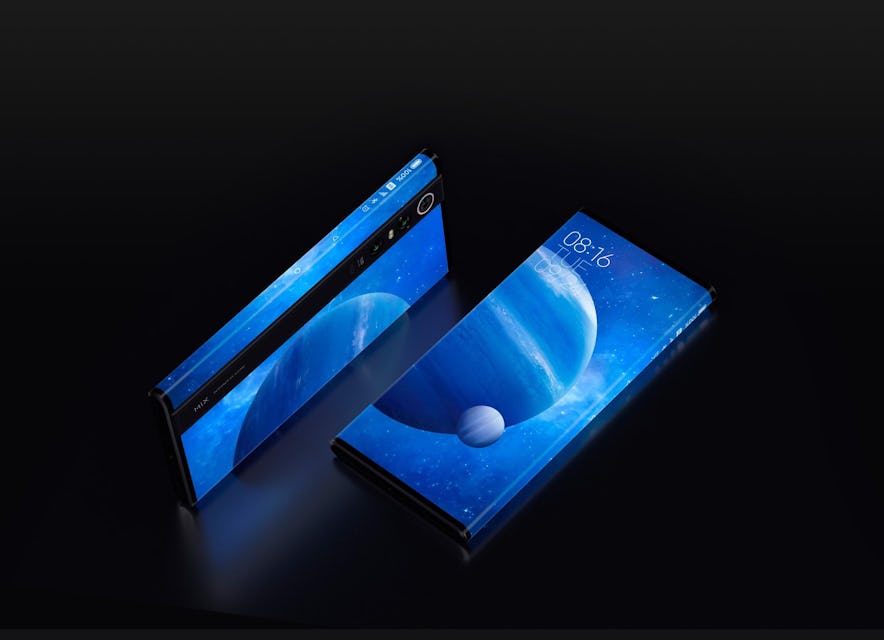 Xiaomi’s futuristic phone and its screen that wraps around the backside ...